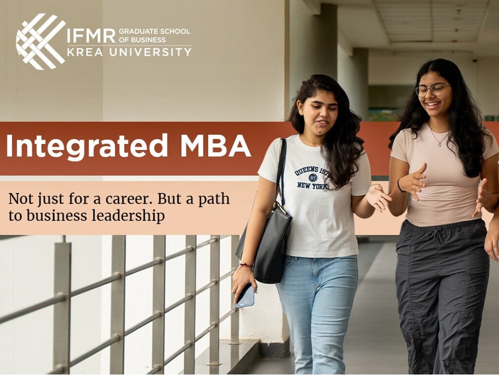 [Official] Integrated BBA+MBA at IFMR GSB Chennai, Admissions 2025 ...